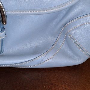 Coach | Bags | Vintage Coach Powder Blue Hobo Handbag | Poshmark